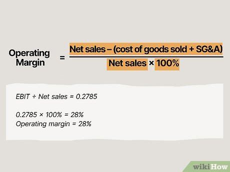 How To Calculate Operating Margin The Formula How To Use It