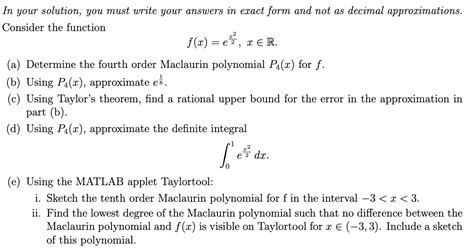 Solved Matlab Matlab Pls Just Need Answer To E Part Chegg