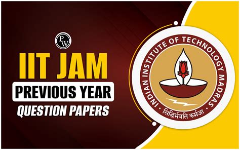 Iit Jam Previous Year Question Papers With Answer Key Download Pdf