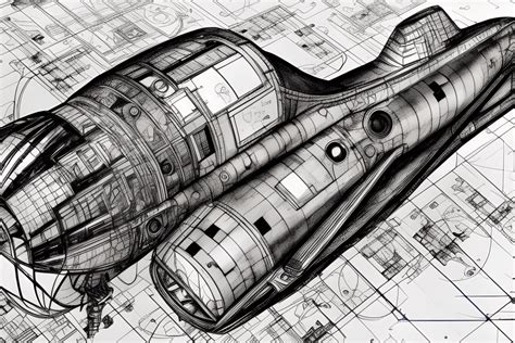 Toy Space Shuttle Schematics · Creative Fabrica
