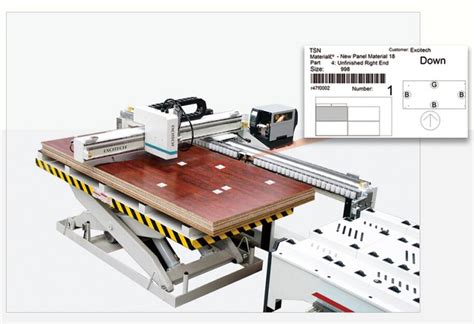 auto loading unloading machine router with working center wood nesting