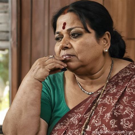 Chubby Indian Aunty With Mole Stable Diffusion Online