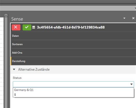 Bug Missing Default Alternate State · Issue 130 · Senseexcel