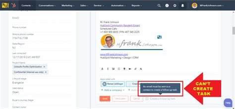 Solved Hubspot Community Cannot Create Follow Up Task In Reply Email