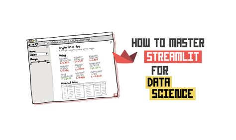 💻 get started using streamlit for data science with this guide by data
