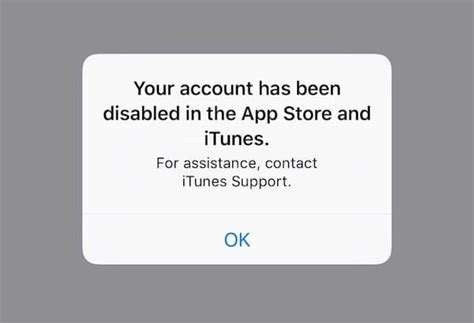 Fix Your Account Has Been Disabled In The App Store And Itunes