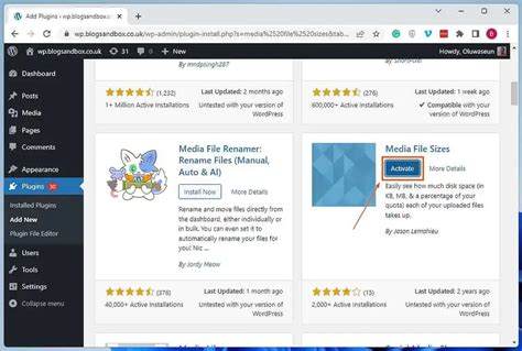 how to check file size in wordpress itechguides