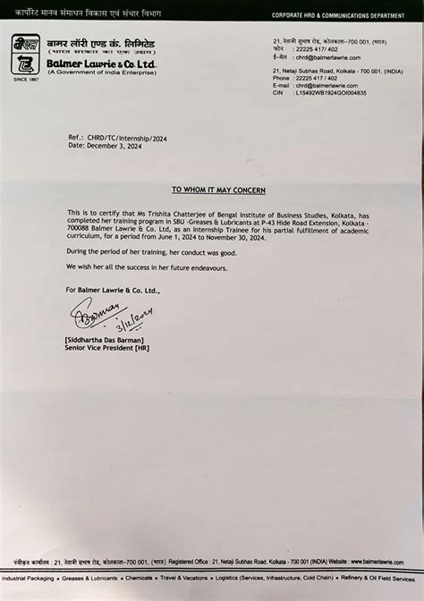 Dataanalytics Powerbi Excel Sap Internshipexperience Balmerlawrie