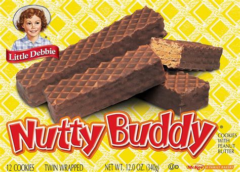 Little Debbie Nutty Buddy Chocolate Fudge And Peanut Butter