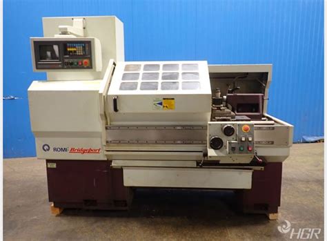 Used Bridgeport Cnc Lathe Hgr Industrial Surplus