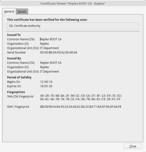Install Self Generated Root Certificates BounCA Org Generate Self Signed SSL Certificates