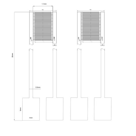 Interdigitated Electrode Arrays For Biochemical Sensors