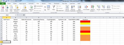 How To Sort Microsoft Excel Columns By Color