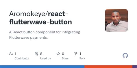 Github Aromokeyereact Flutterwave Button A React Button Component
