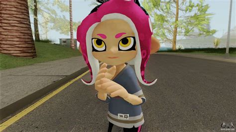 Octoling Girl Pink Splatoon For Gta San Andreas Octoling Girl Pink Splatoon For Gta San Andreas