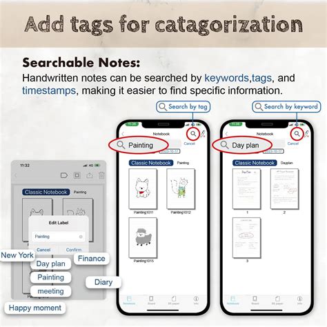 Ophaya 3 In 1 Smartpen Digital Pen Set Writing Tablet Smartpen And No