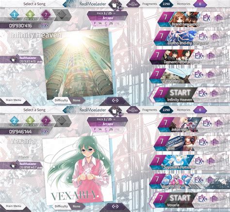 Frd All Ftr 7 From The Arcaea F2p Pack A Few Offline Scores Rarcaea