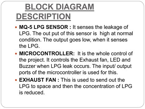 Microcontroller Based LPG Detector Using GSM Module PPTX