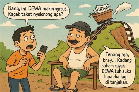 Saham Dewa Naik Melawan Arus Momentum Yang Tak Biasa Saat Sektor Batu Bara Lesu