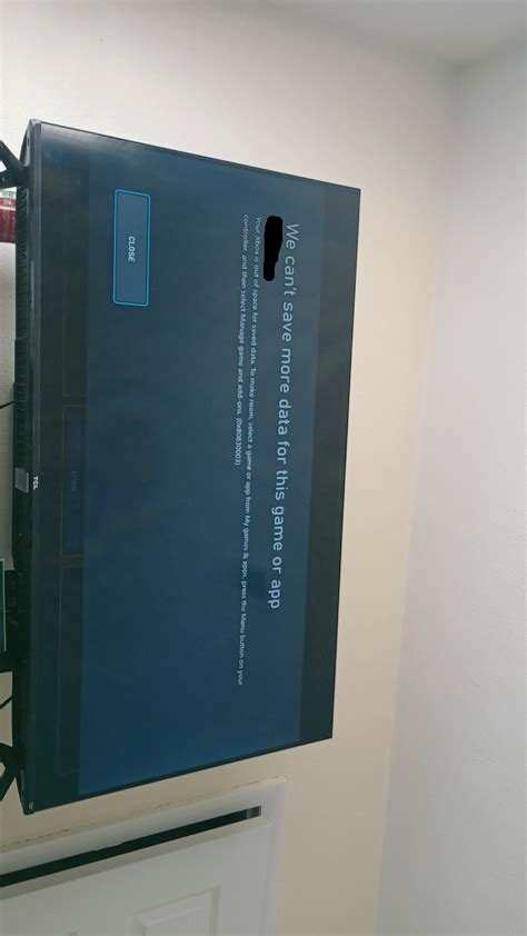 We Cant Save More Data For This Game Rxboxsupport