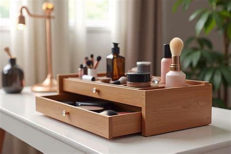 Matériaux élégants Et Durables Pour Une Boîte De Rangement Pour Maquillage Beauty Inc