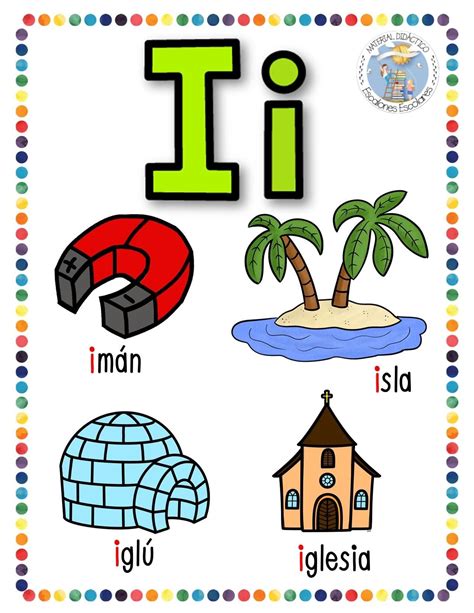 Objetos Con La Letra I