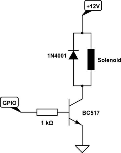 Pi Raspberry Pi With V Solenoid And V Relay Module Raspberry Pi Stack Exchange