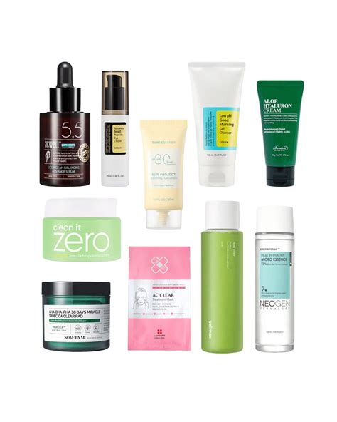 Korean 10 Step Skin Care Routine Sets By Skin Type Soko Glam