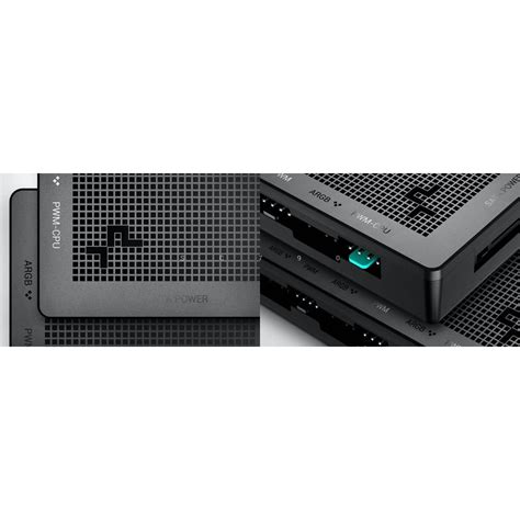 DeepCool SC In PWM ARGB Hub Ports X Pin PWM Fan Ports Ports X Pin Addressable RGB