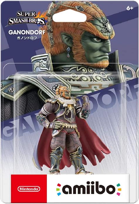 Amiibo Super Smash Bros Series Ganondorf Figure The Legend Of Zelda