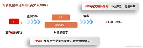 计算机的存储规则（asciigbkunicode）ascii码在计算机中的存储 Csdn博客