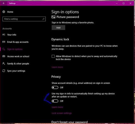 User Name Or Password Is Incorrect Message Upon Restart After Fcu Solved Windows 10 Forums