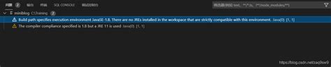 构建路径执行环境java18工作空间没安装环境兼容的jrebuild Path Specifies Execution