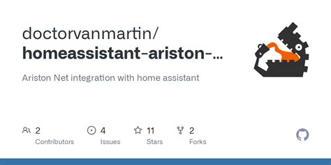 Github Doctorvanmartinhomeassistant Ariston Sensor Ariston Net Integration With Home Assistant