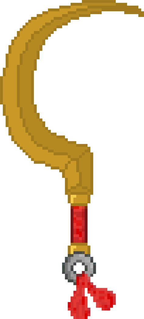 Golden Sickle Pixel Art Maker