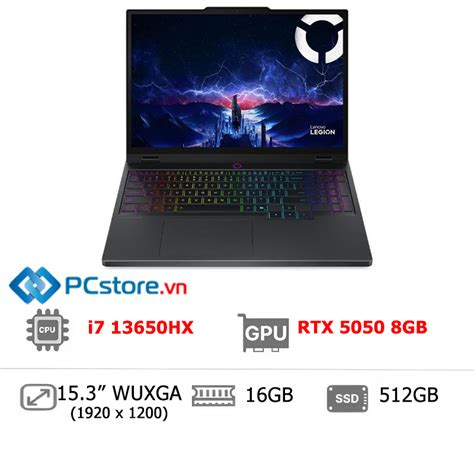 Laptop Lenovo Gaming Legion 5 15irx10 I7 13650hx 16gb 512gb Rtx 5050