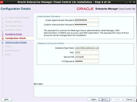Step By Step Configuring A Oracle 13c Enterprise Manager Cloud Control Oracledbwr