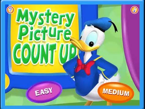 Mickey Mouse Clubhouse Playhouse Disney Mystery Picture Count Up