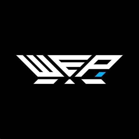 Wep Letter Logo Design Wep Simple And Modern Logo Wep Luxurious