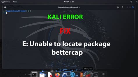 Kali Fix E Unable To Locate Package Bettercap Youtube