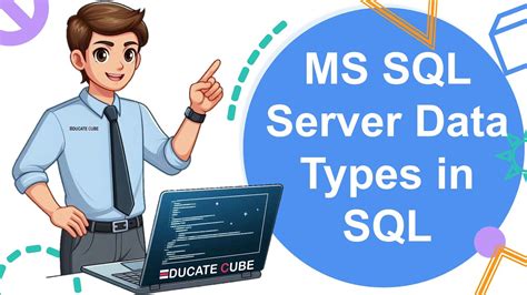 ms sql server data types youtube