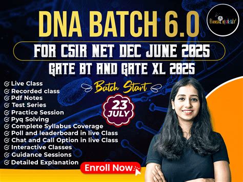 Csir Net Courses Bansal Biology
