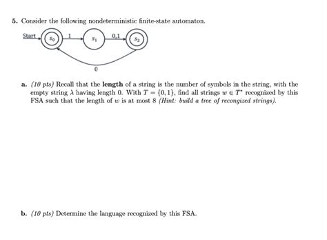 Solved 5 Consider The Following Nondeterministic