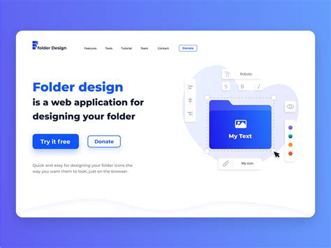 Folder Design Web Application By ZAKARIAA TAGHZAOUI On Dribbble