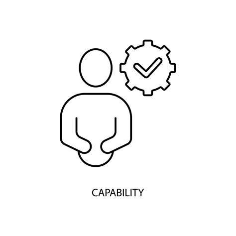 Capability Concept Line Icon Simple Element Illustration Capability Capability Concept Line Icon Simple Element Illustration Capability