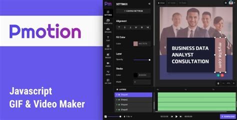 Pmotion Javascript Animated  And Video Maker Codemarket