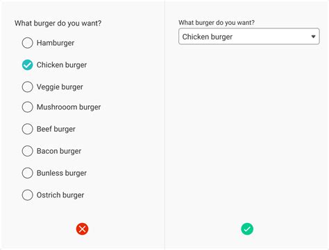 Ui Cheat Sheet Radio Buttons Checkboxes And Other Selectors By