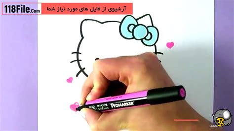 آموزش نقاشی کیتی فیلو