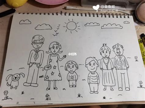 如何画爸爸妈妈爷爷奶奶简笔画（漂亮11张） 简笔画图片大全