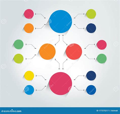 Flowchart Diagram Scheme Infographic Element Vector Illustration 177375498